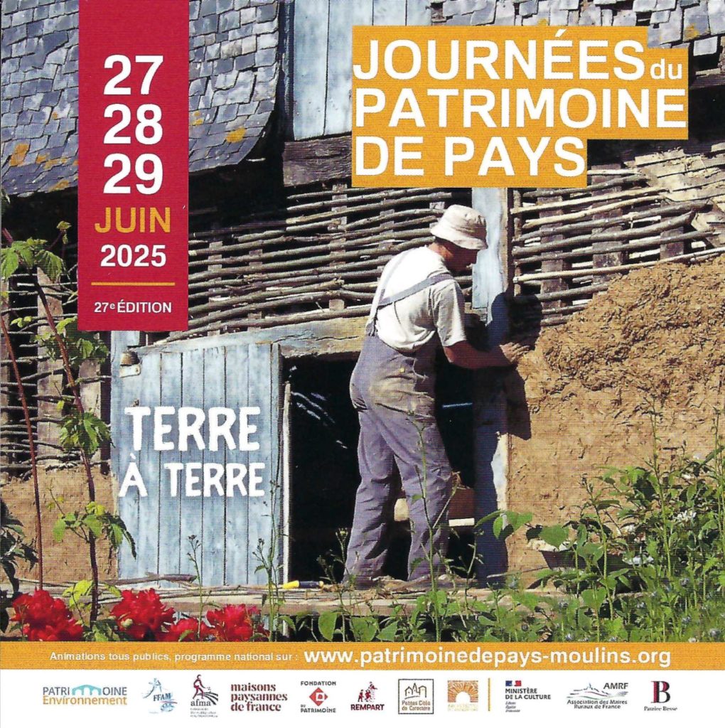 Visitez les Journées du patrimoine de pays du 27 au 29 juin 2025